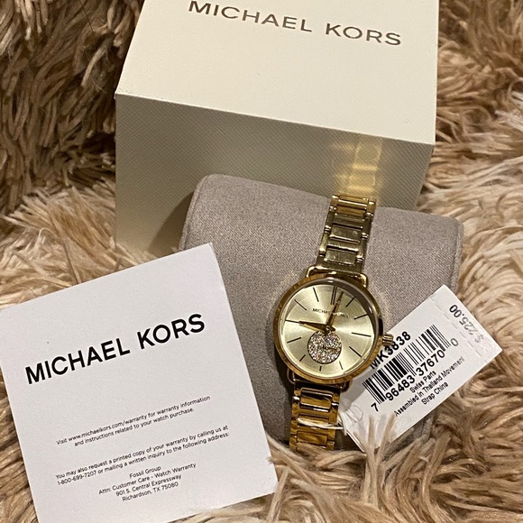 Michael Kors | Accessories | Michael Kors Mk3838 Portia 28mm Watch ...